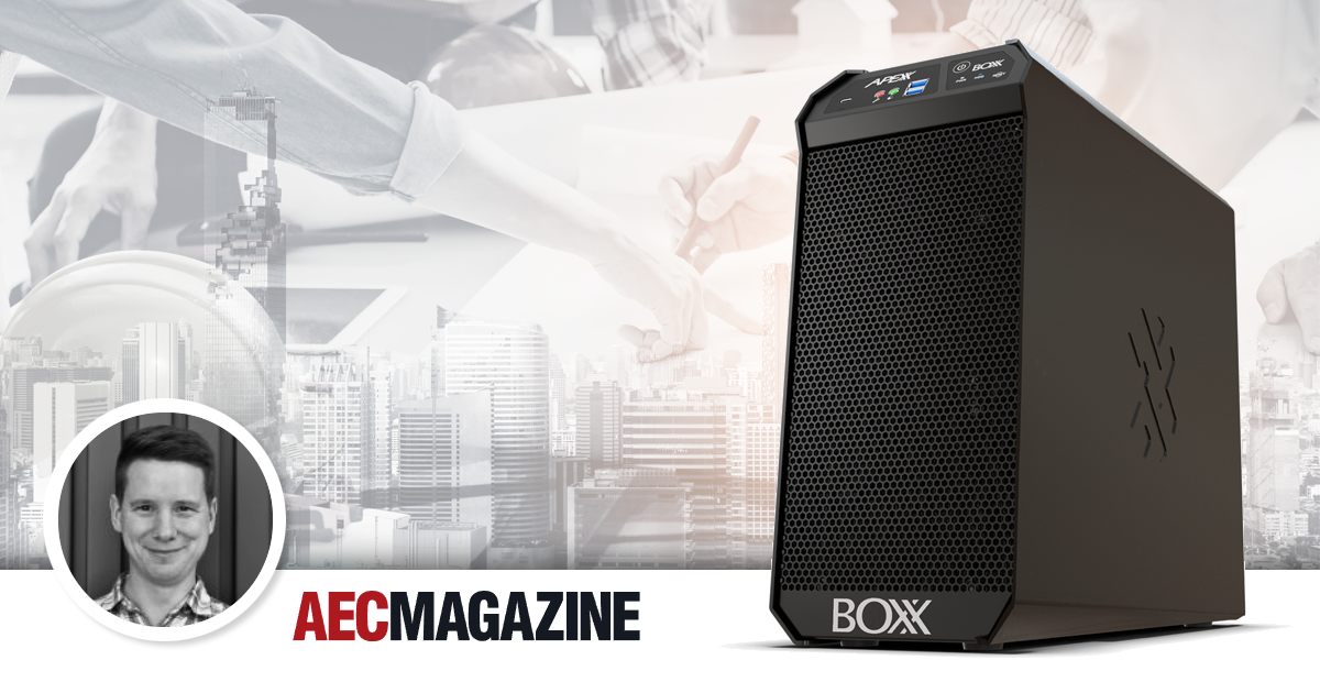 AEC Mag calls BOXX APEXX A3 a Top Tier Compact Workstation