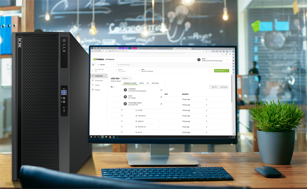 NVIDIA AI Workstations for Deep Learning & Machine Learning